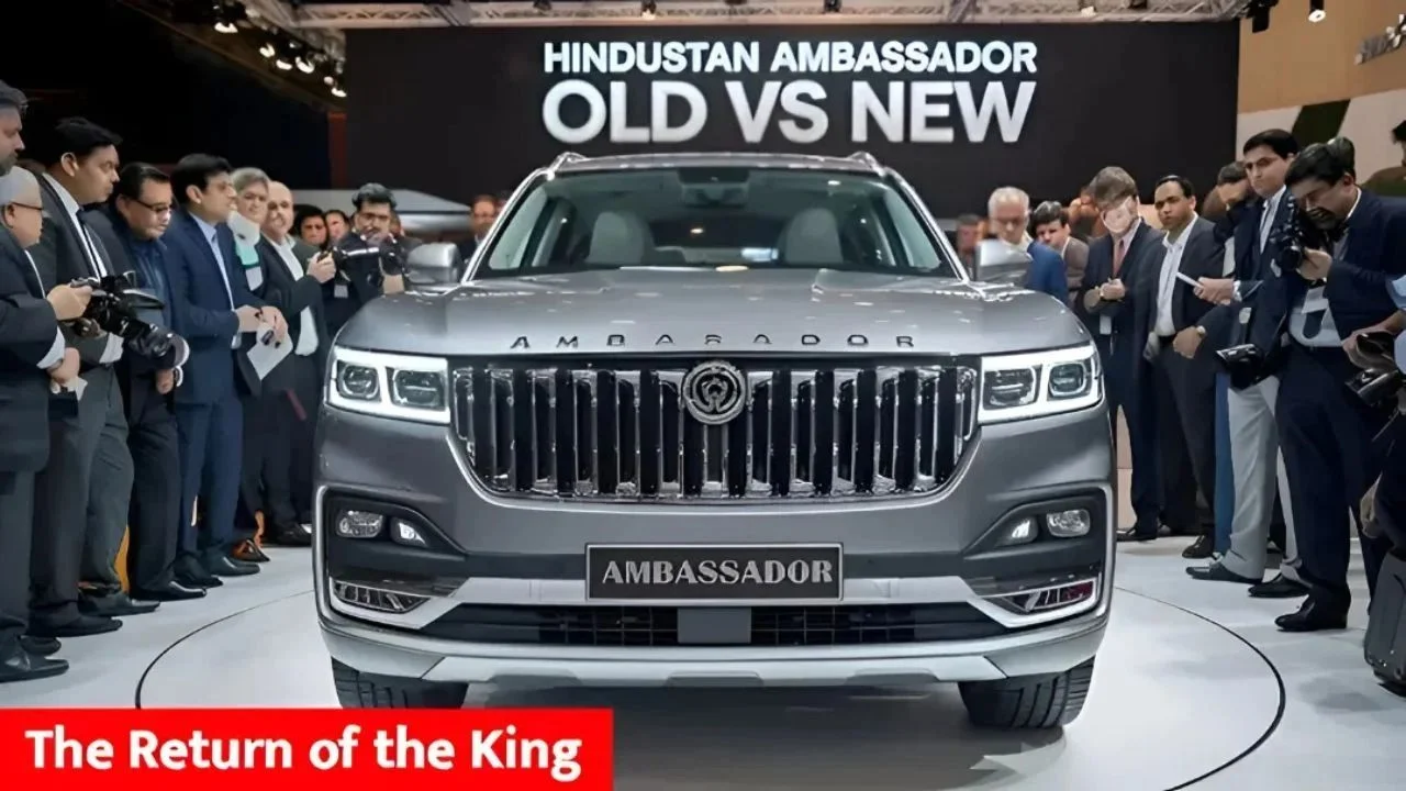 Hindustan Ambassador 2026 Launched – A Legendary Indian Icon Reborn ...